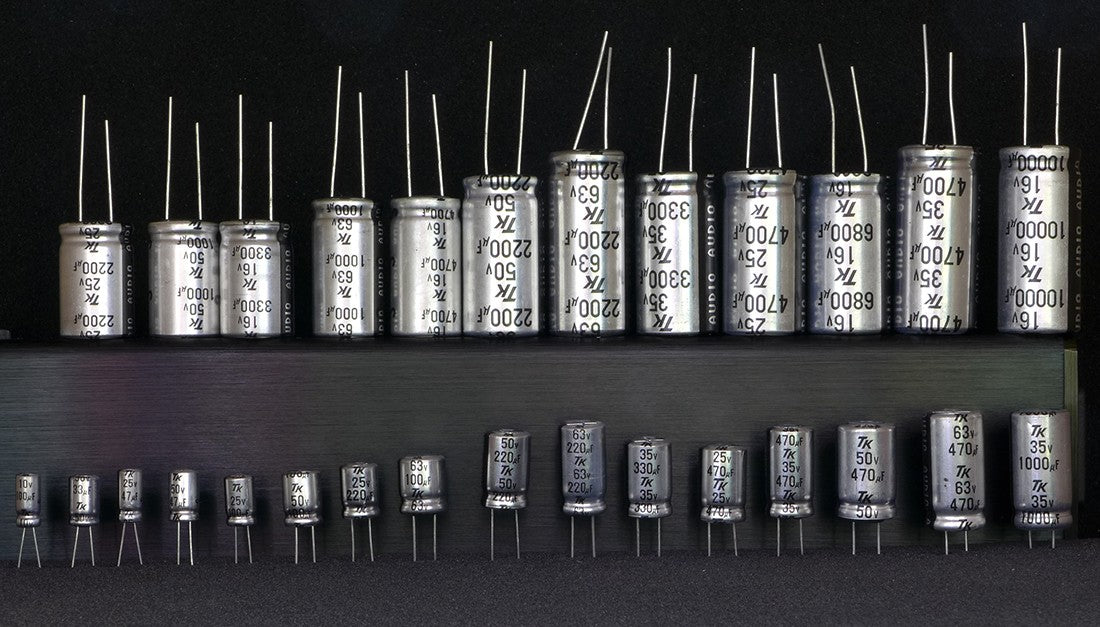 Toshin TK UTSJ series capacitors – Sound Explorer
